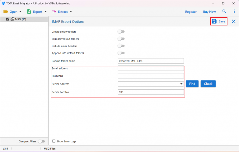 Import MSG to Hotmail Account Directly in 3 Easy Steps