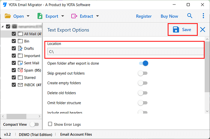Convert Rackspace Emails to Text Format in 4 Quick Steps