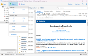 Backup BT Emails to Computer or Local Drive