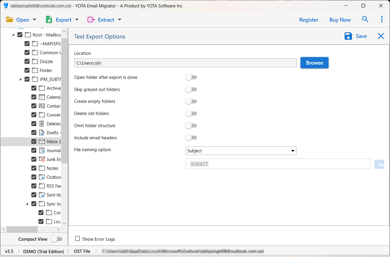 How to Export Outlook Notes to Text Files in 2025?