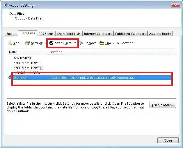 Outlook PST is Not a Personal Folders File - 5 Top Fixes